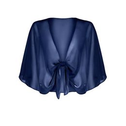 Adrianna Papell Cape female Blue size One Size