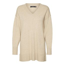V&eacute;ro Moda VERO MODA Pullover 'Gold' Damen Gr&ouml;&szlig;e L beigemeliert