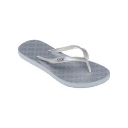 Sandale Roxy "Viva", Kinder, Gr. 11(28), silber, Obermaterial:Obermaterial: 98% Synthetikmaterial, 2% Metall / Futter: 100% Synthetikmaterial / Au&szlig;ensohle: 100% Moosgummi;, Schuhe Sandale