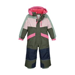 Overall "FISW 47 MNS ONPC", Jungen, Gr. 110/116, Normalgr&ouml;&szlig;en, gr&uuml;n, Obermaterial: 100% Polyester;Futter: 100% Polyester;F&uuml;llung: 100% Polyester, FIRST INSTINCT BY Killtec, Overalls Overall, Warm gef&uuml;tterter, wind- u. wasserdichter Schneeanzug, Grow-Up-Funktion