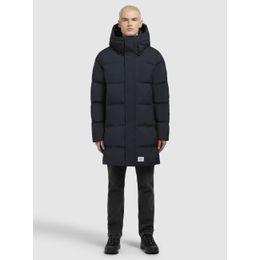 Khujo Herren Steppmantel "STANK2"dunkelblau, Gr. L, unifarben, 100% Polyester, M&auml;ntel