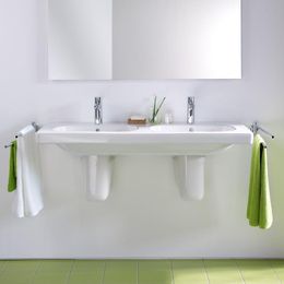 Duravit D-Code Doppelwaschtisch, 03481200002,