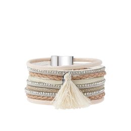 Lascana Armband Damen Gr&ouml;&szlig;e One Size beige / creme / hellbraun