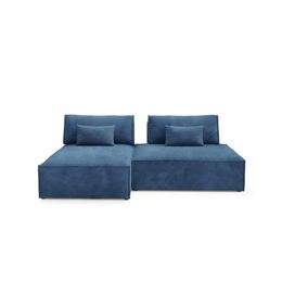 M&ouml;bel Kraft Ecksofa modular Lucca blau Ma&szlig;e (cm): B: 236 H: 82 &raquo; M&ouml;bel Kraft