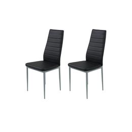 Möbel Kraft Polsterschwingstuhl 2er-Set schwarz Maße (cm): B: 44 H: 98 » Möbel Kraft