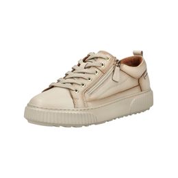Sneaker Pikolinos "Pikolinos Sneaker Leder", Damen, Gr. 36, beige, Leder, Schuhe Sneaker