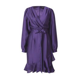 Swing Kleid Damen Größe 42 brombeer