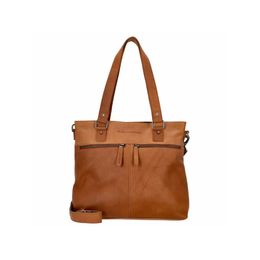The Chesterfield Brand Rome - Shopper 14" 38 cm (black) in cognac | Gr.: onesize