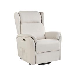 Beliani Sessel ELEGY in Beige - (W) 72 x (H) 86 x (L) 80 cm | Gr.: onesize