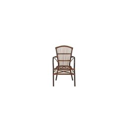 ebuy24 Gartenstuhl Galera Braun 55 x 63 cm | Gr.: onesize