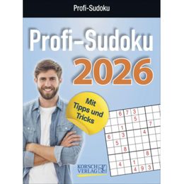 Korsch Kalender - Profi Sudoku 2026 | Gr.: onesize