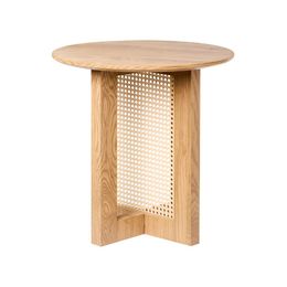 Beliani Couchtisch KARLO in Braun - (W) 50 x (H) 50 x (L) 50 cm | Gr.: onesize