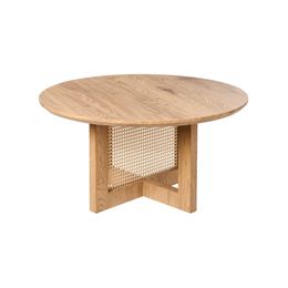 Beliani Couchtisch KARLO in Braun - (W) 80 x (H) 40 x (L) 80 cm | Gr.: onesize