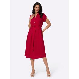 Sieh an! Kleid in rot | Gr.: 44