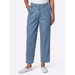 Sieh an! 7/8-Jeans in blue-bleached | Gr.: 40