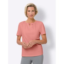 Sieh an! Kurzarm-Shirt in flamingo | Gr.: 52