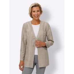 Sieh an! Longblazer in sesam-meliert | Gr.: 54
