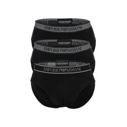Emporio Armani Slip 3er Pack in Schwarz | Gr.: M