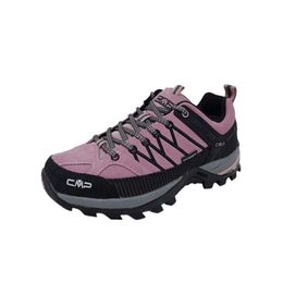 CMP Leder-Trekkingschuhe "Rigel" in Schwarz/ Rosa | Gr.: 38
