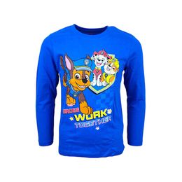 Langarmshirt PAW PATROL in Blau | Gr.: 104