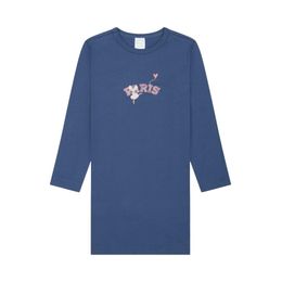 Schiesser Nachthemd Girls World in jeansblau | Gr.: 140