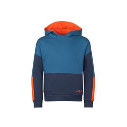 Trollkids Hoodie "Rondane" in Blau | Gr.: 128