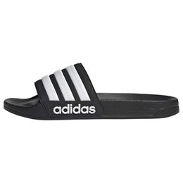 adidas Sportswear Badeschuh 'Adilette' Herren Gr&ouml;&szlig;e 49/49.5 schwarz / wei&szlig;