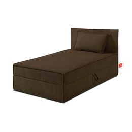 KONSIMO Boxbett mit Stauraum H2 Roti braun Maße (cm): B: 85 H: 89 » Höffner