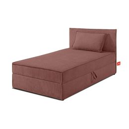 KONSIMO Boxbett mit Stauraum H2 Roti rosa/pink Maße (cm): B: 95 H: 89 » Höffner