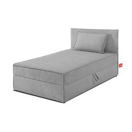 KONSIMO Boxbett mit Stauraum H2 Roti grau Maße (cm): B: 85 H: 89 » Höffner