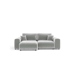 Höffner Ecksofa Zanzibar ¦ grau ¦ Maße (cm): B: 237 H: 79 » Höffner