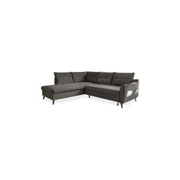 Miuform Ecksofa mit Schlaffunktion Stylish Stan grau Maße (cm): B: 228 H: 90 » Höffner