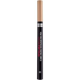 L'ORÉAL PARIS Augenbrauen-Stift »Unbelieva Brow Micro Tatouage« mit Dreizack-Spitze 6.0 Dark Blond Make-Up von L'Oréal Paris