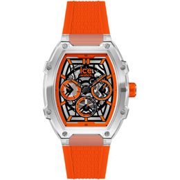 Ice Watch ICE-WATCH Multifunktionsuhr »ICE boliday - Plastic - Medium MT« Quarzuhr, Armbanduhr, Herrenuhr, Silikonarmband, Datum, 12/24-Std.-Anzeige orange...