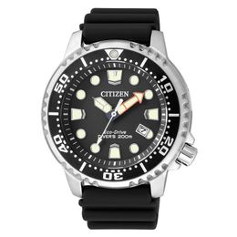 Citizen Taucheruhr »Promaster Eco-Drive Diver« Armbanduhr, Herrenuhr, Damenuhr, Solar, bis 20 bar wasserdicht schwarz Sportive Taucheruhr für Sie &...