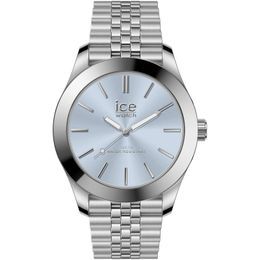 Ice Watch ICE-WATCH Quarzuhr »ICE steel - Small - 3H« Armbanduhr, Damenuhr, Edelstahlarmband, Wasserdicht bis 10 bar, analog silberfarben Stilvolle...