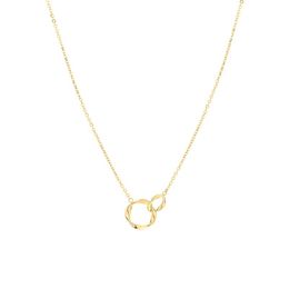 Liebeskind Berlin Kette mit Anhänger »Schmuck Edelstahl Halskette The Organic Twist LJ-0989 LJ-1550 LJ-1551« gelbgoldfarben Modische Halskette