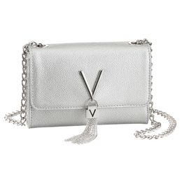 Valentino Handbags VALENTINO BAGS Umhängetasche »DIVINA« Handtasche Damen Tasche Damen Schultertasche Kettentasche silberfarben