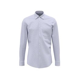 Seidensticker Businesshemd »Regular« Regular Langarm Button-Down-Kragen Struktur blau L42 - normale Ärmellängen normale Ärmellängen L42 Passform:...