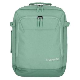 Travelite Freizeitrucksack »KICK OFF Rucksack/Bordgepäck« Reiserucksack Streetpack Kabinengepäck salbei B/H/T: 37 cm x 50 cm x 20 cm B/H/T: 37 cm x...