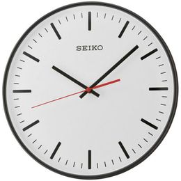 Seiko Wanduhr Quarzuhr, Wohnzimmer, Esszimmer, Arbeitszimmer, Küche schwarz 0 Klassische Wanduhr