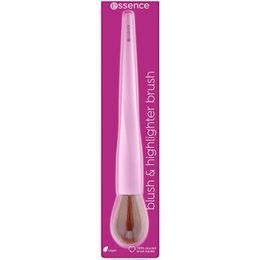 Essence Rougepinsel »blush & highlighter brush« mit weichen Pinselhaaren It's glow time Einzigartige Form und Farbe