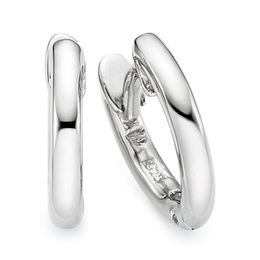 Bruno Banani Paar Creolen »Schmuck Geschenk Silber 925 Ohrschmuck Ohrringe« silberfarben 12,4 mm Wunderschöner Ohrschmuck von Bruno Banani