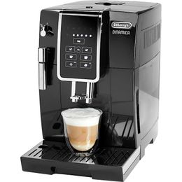 De'Longhi DE'LONGHI Kaffeevollautomat »Dinamica ECAM358.15.B - Long Coffee Funktion für Filterkaffee, schwarz« Milchaufschäumdüse, 300 g Bohnenbehälter,...