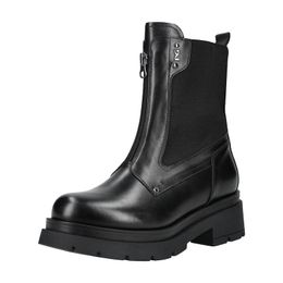 Nero Giardini Stiefelette »Stiefelette Leder/Textil« Schwarz 40 40 Verschluss: Reißverschluss