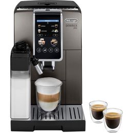 De'Longhi DE'LONGHI Kaffeevollautomat »Dinamica Plus ECAM380.95.TB - 24 Rezepte, perfekter Milchschaum« Intuitive Bedienung, 3, 5" Touchscreen, 3...