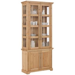 Home Affaire Vitrine »Meliss« aus massiver Kiefer, FSC zertifiziert, Breite 94 cm natur