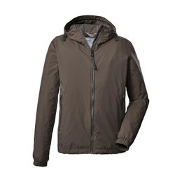 G.I.G.A. by Killtec G.I.G.A. DX BY KILLTEC Funktionsjacke »GS 122 MN JCKT« Wasserabweisende Jacke mit verstellbarer Kapuze und vielen Taschen dunkelgrün M M Herren...