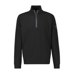 Lerros Herren Lerros Sweatshirt &raquo;Lerros Sweattroyer in &Uuml;bergr&ouml;ssen&laquo; schwarz 4XL