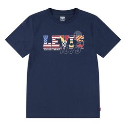 Levi's® kids LEVI'S KIDS T-Shirt »LVB CAST OFF TEE« DRESS BLUES 4 (104) 4 (104) Bedrucktes T-Shirt von Levi's Kids